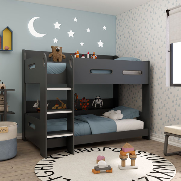 Twin loft bed with storage wayfair store